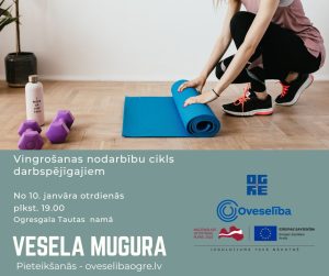 Ogresgalā: vesela mugura – vingrošanas cikls darbspējīgajiem – Oveselība